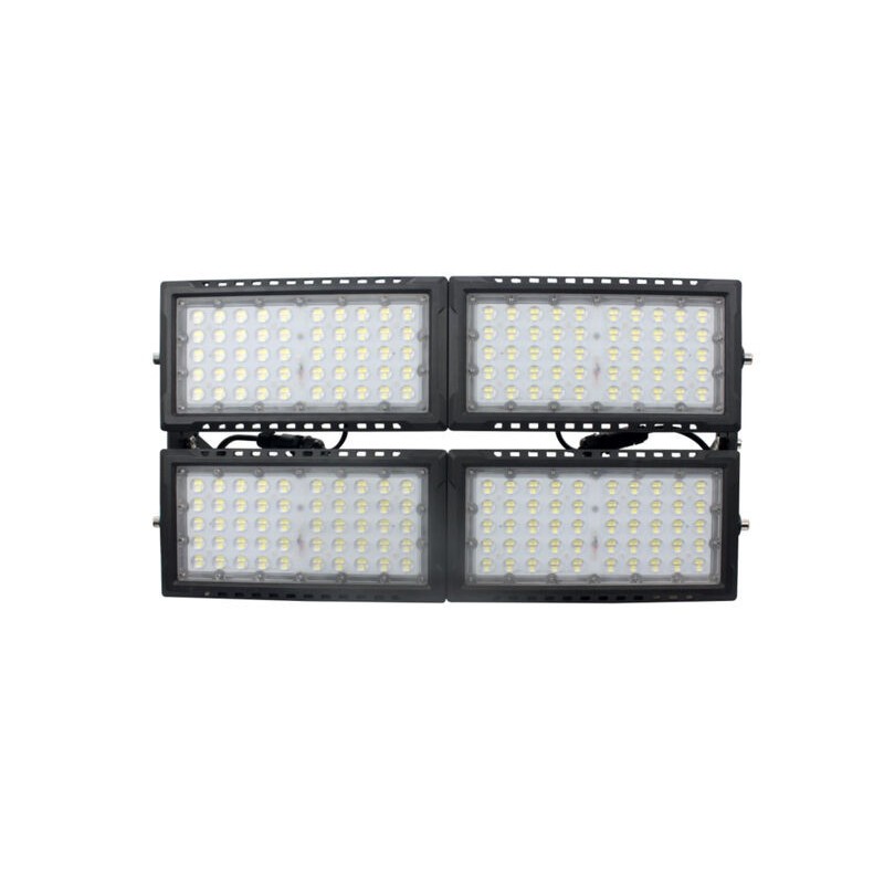 Projetor LED LUMIARQ CRATEX Modular Slim SMD 400W Preto Luz Fria (5700K)