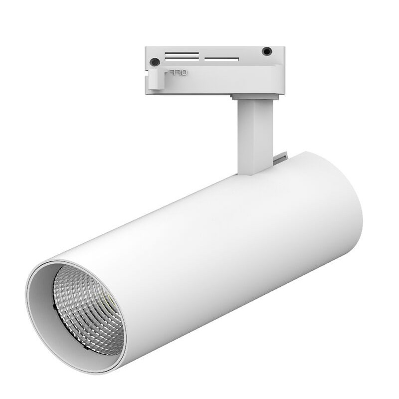 Projetor LED Zunit 15W Branco para Calha Monofásica CCT3 3000K-6500K