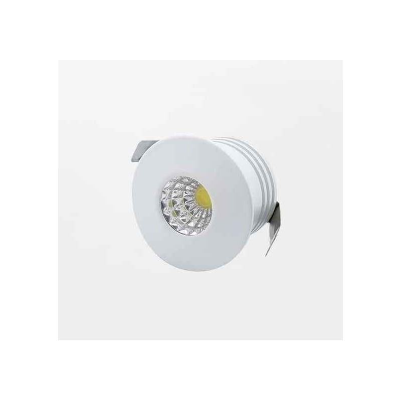 Mini Spot LED MAXLED 3W Redondo Branco Luz Natural (4000K)